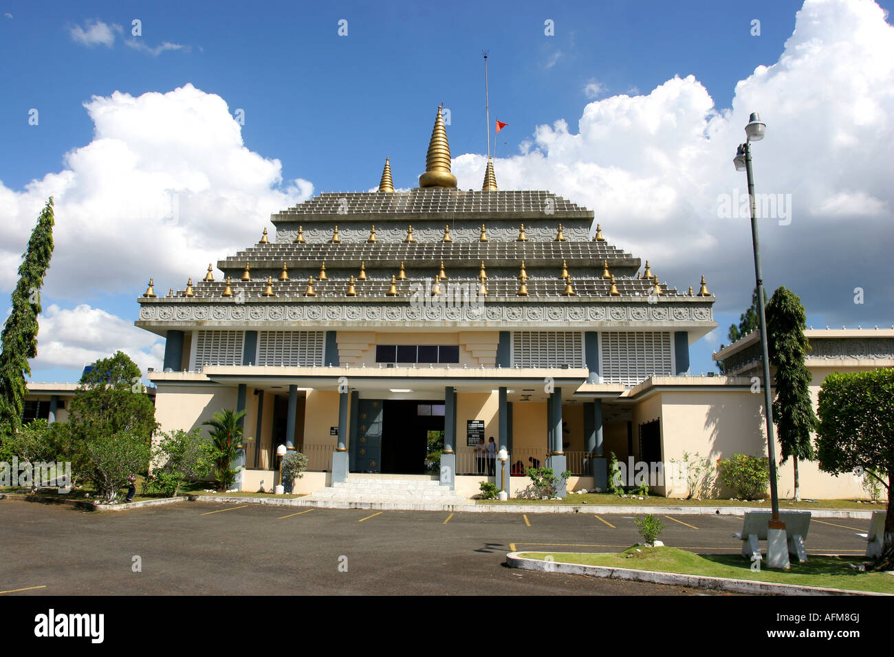 Hindu temple at Panama City Central America Stock Photo - Alamy