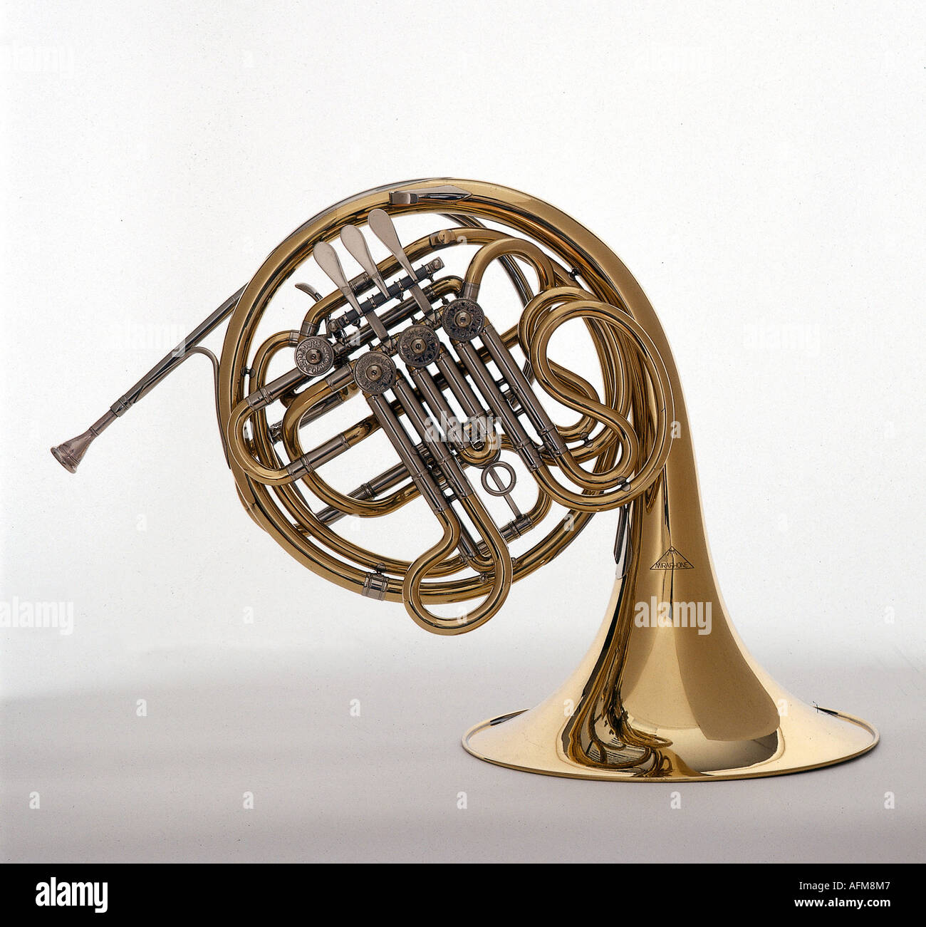 French Horn Wind Instrument High Resolution Stock Photography and ...