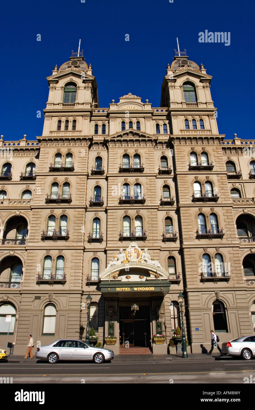 Melbourne Architecture / Facade detail of the "Windsor Hotel" in ...