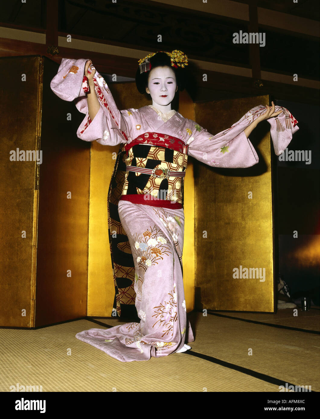 geography / travel, Japan, people, woman, maiko, geisha during training ...