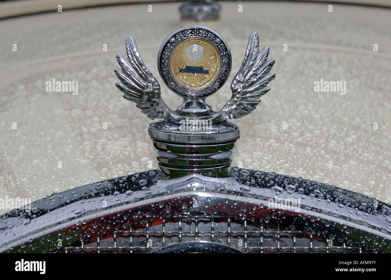 Vintage radiator mascot emblem hi-res stock photography and images - Alamy