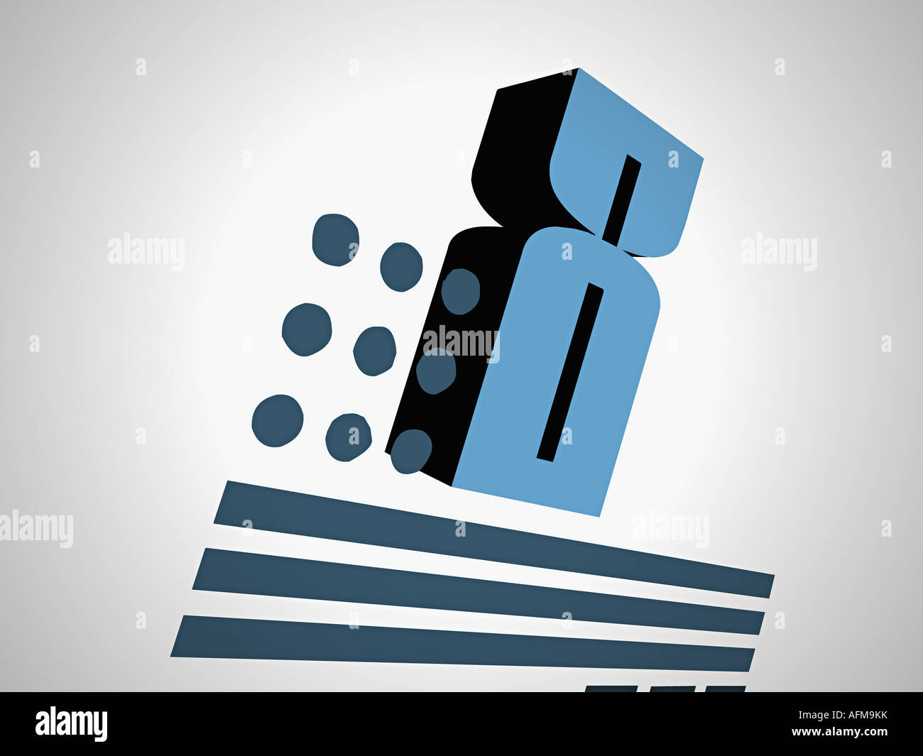 Number 8 on a white background Stock Photo - Alamy