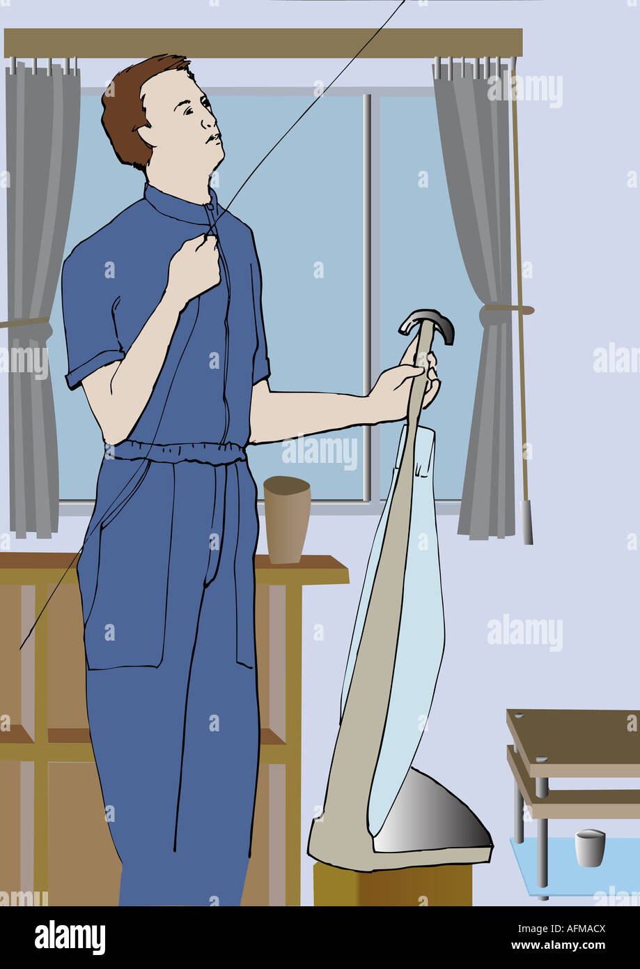 Male servant hi-res stock photography and images - Alamy