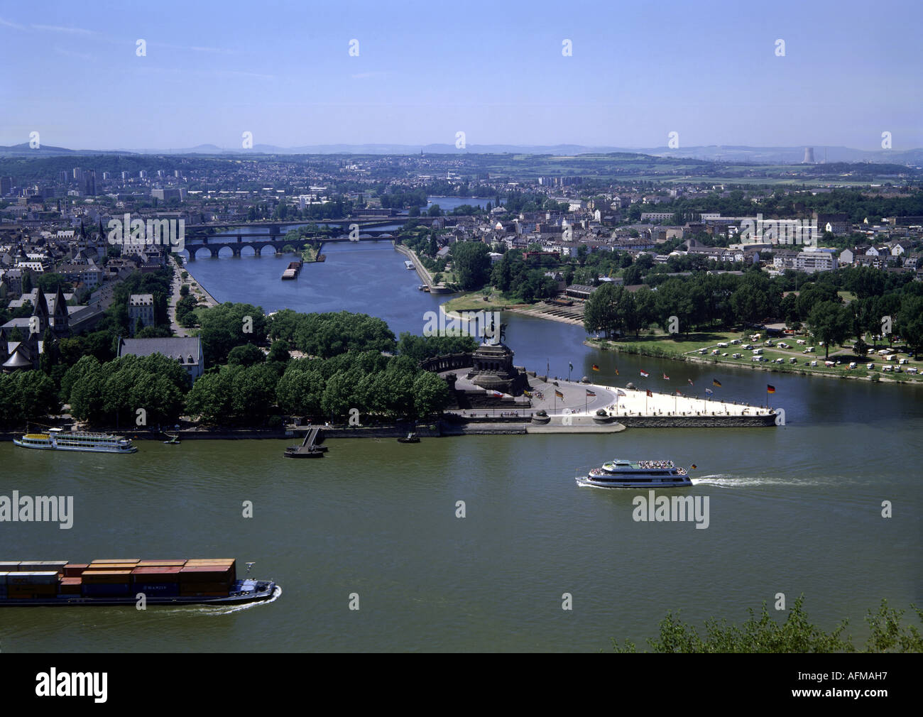 geography / travel, Germany, Rhineland-Palatinate, Koblenz, city views ...