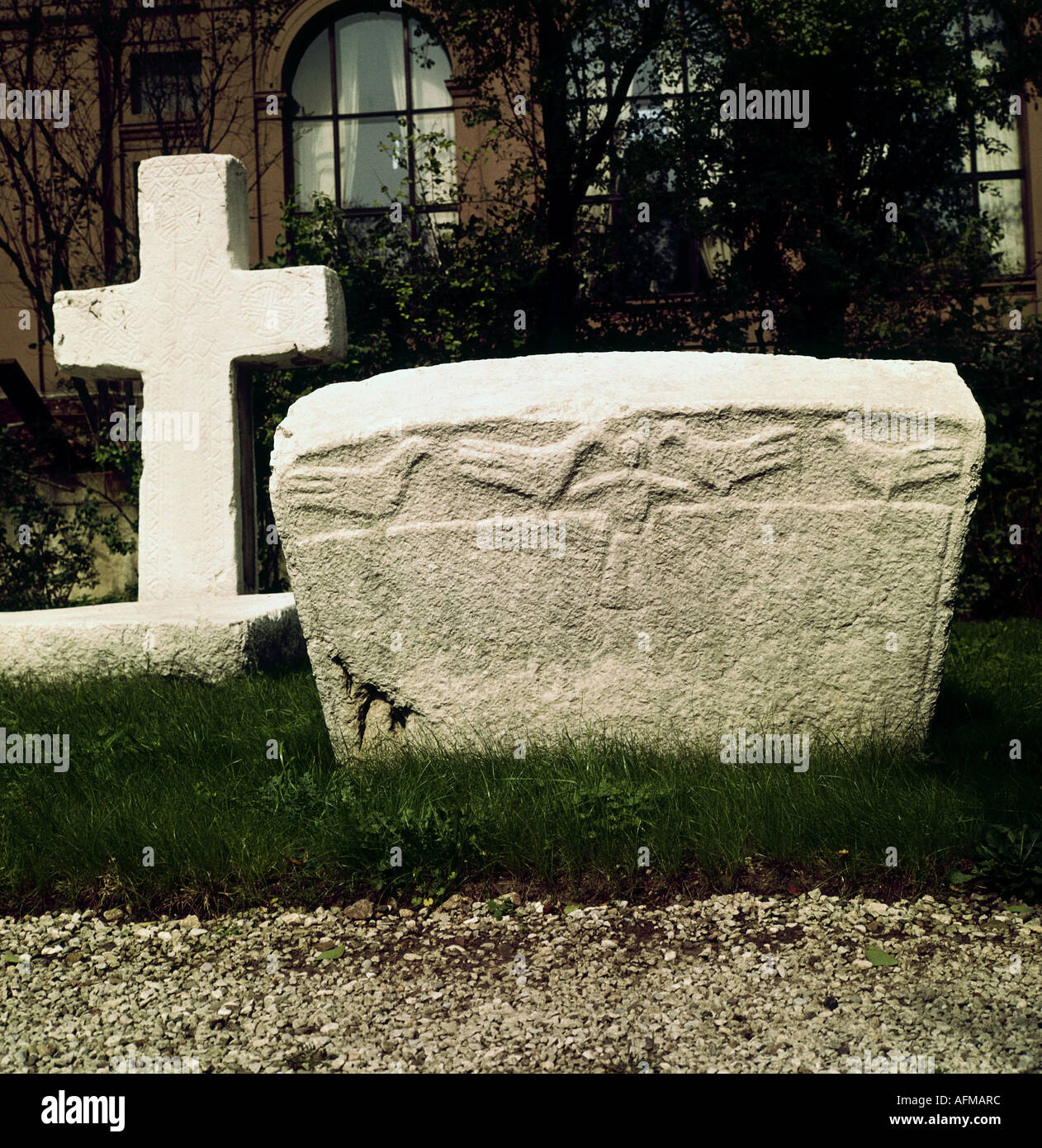 religion, christianity, sects, Bogomilism, Bogomile tomb with bird ...