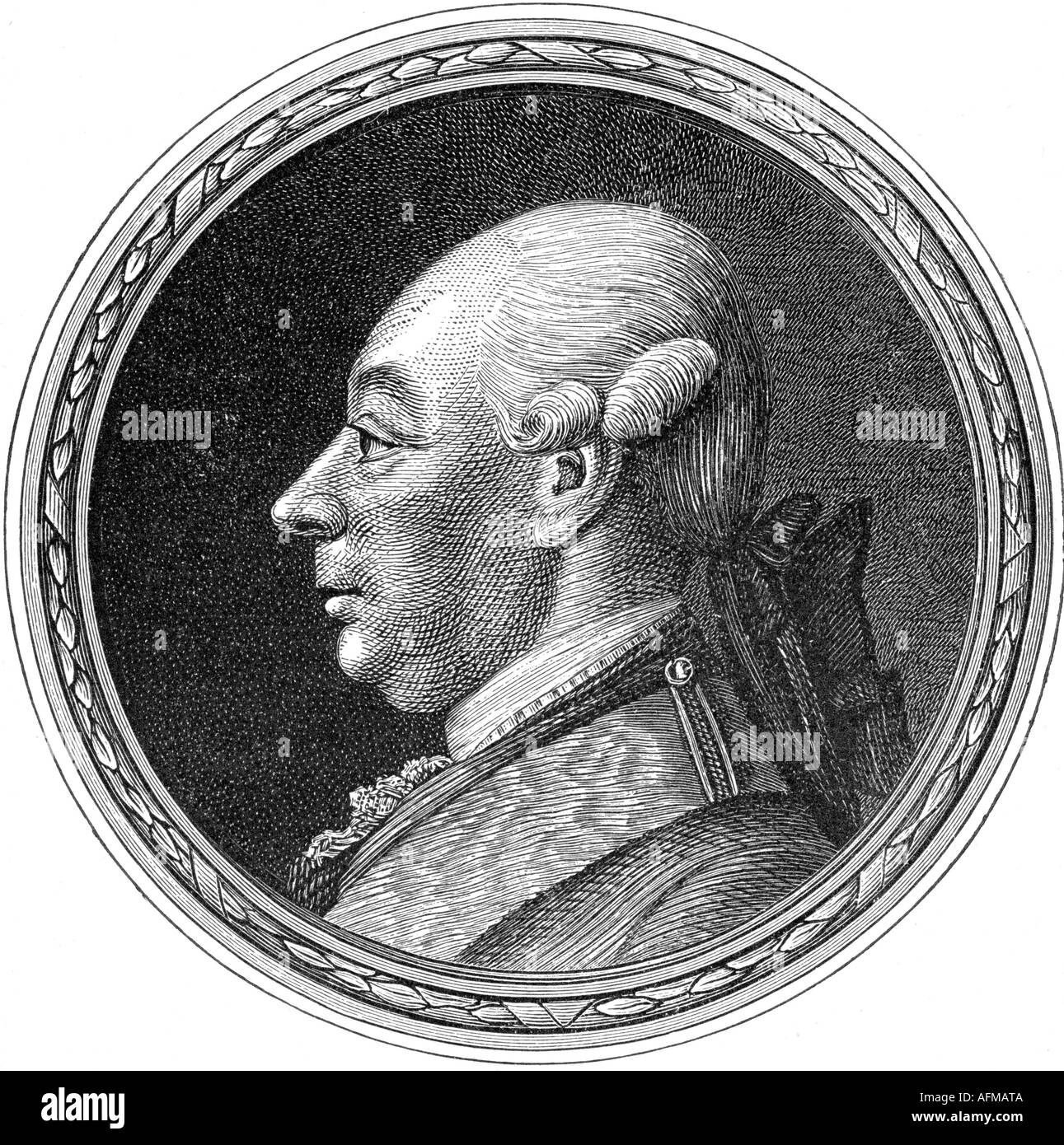 Charles frederick duke of baden Black and White Stock Photos & Images ...