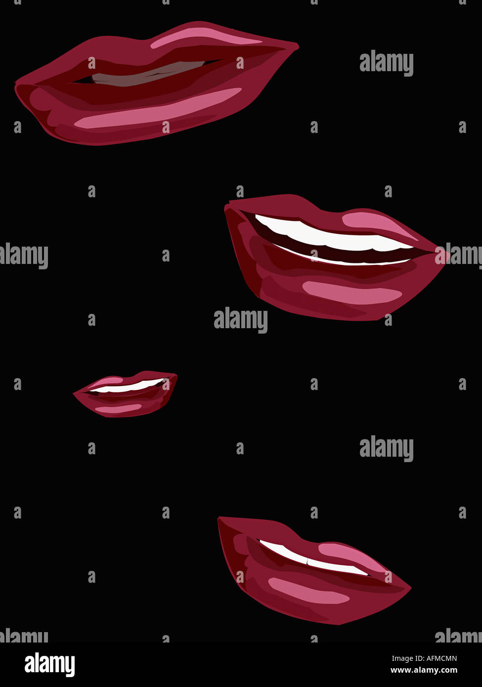 Close up of human lips Stock Photo - Alamy