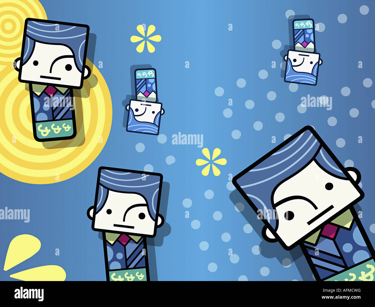 Five men on hi-res stock photography and images - Alamy