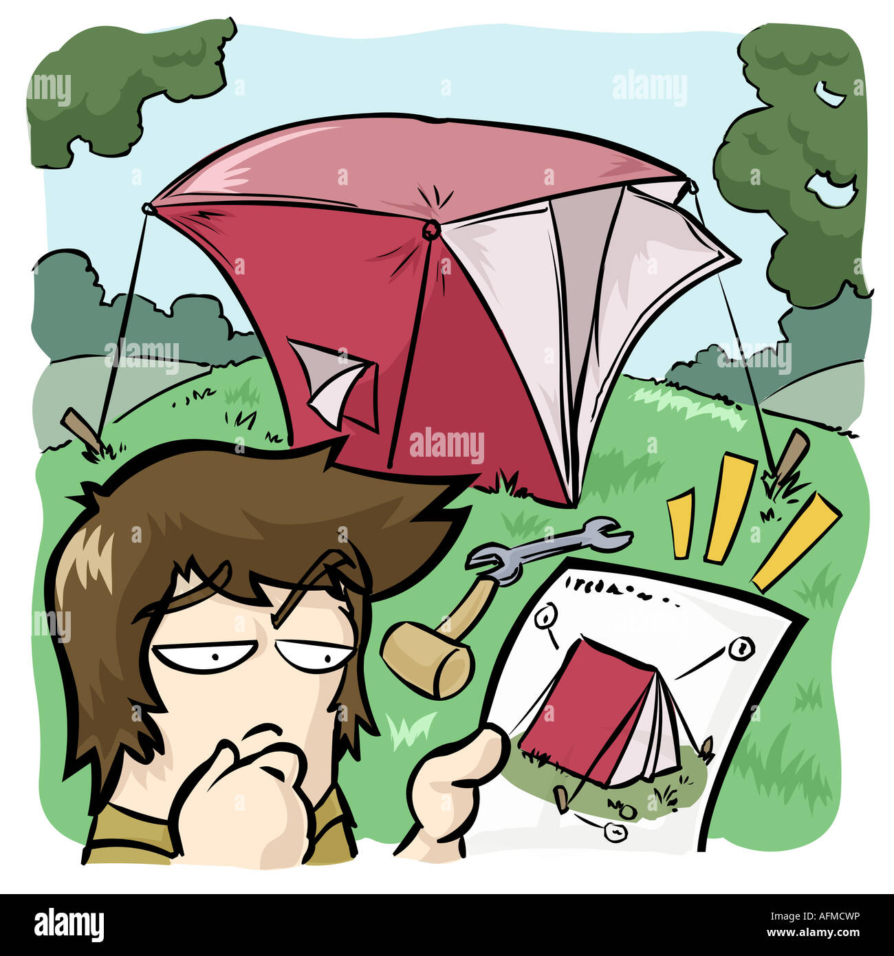 Cartoon weather map hi-res stock photography and images - Alamy