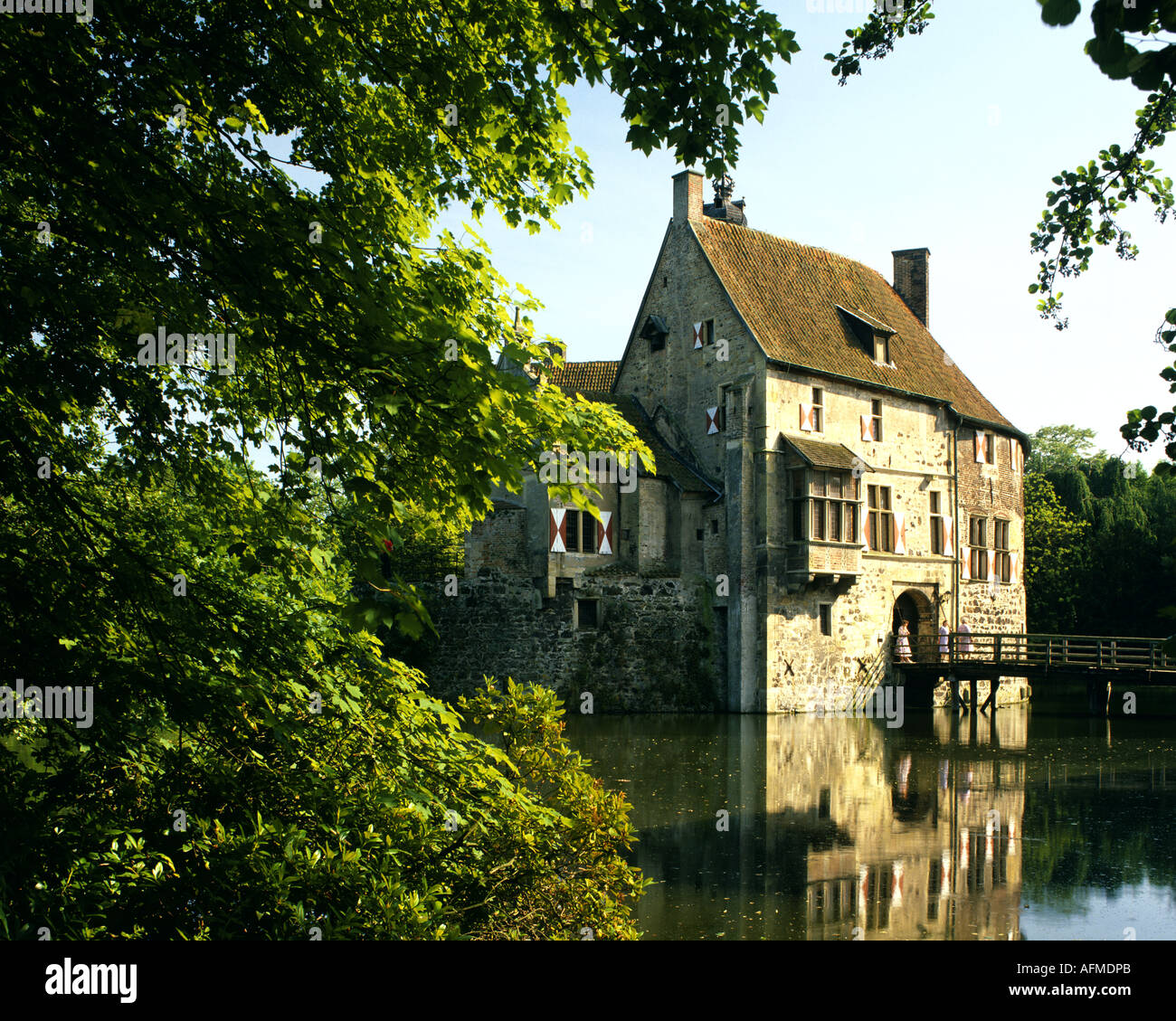 Water castle burg vischering germany hi-res stock photography and ...