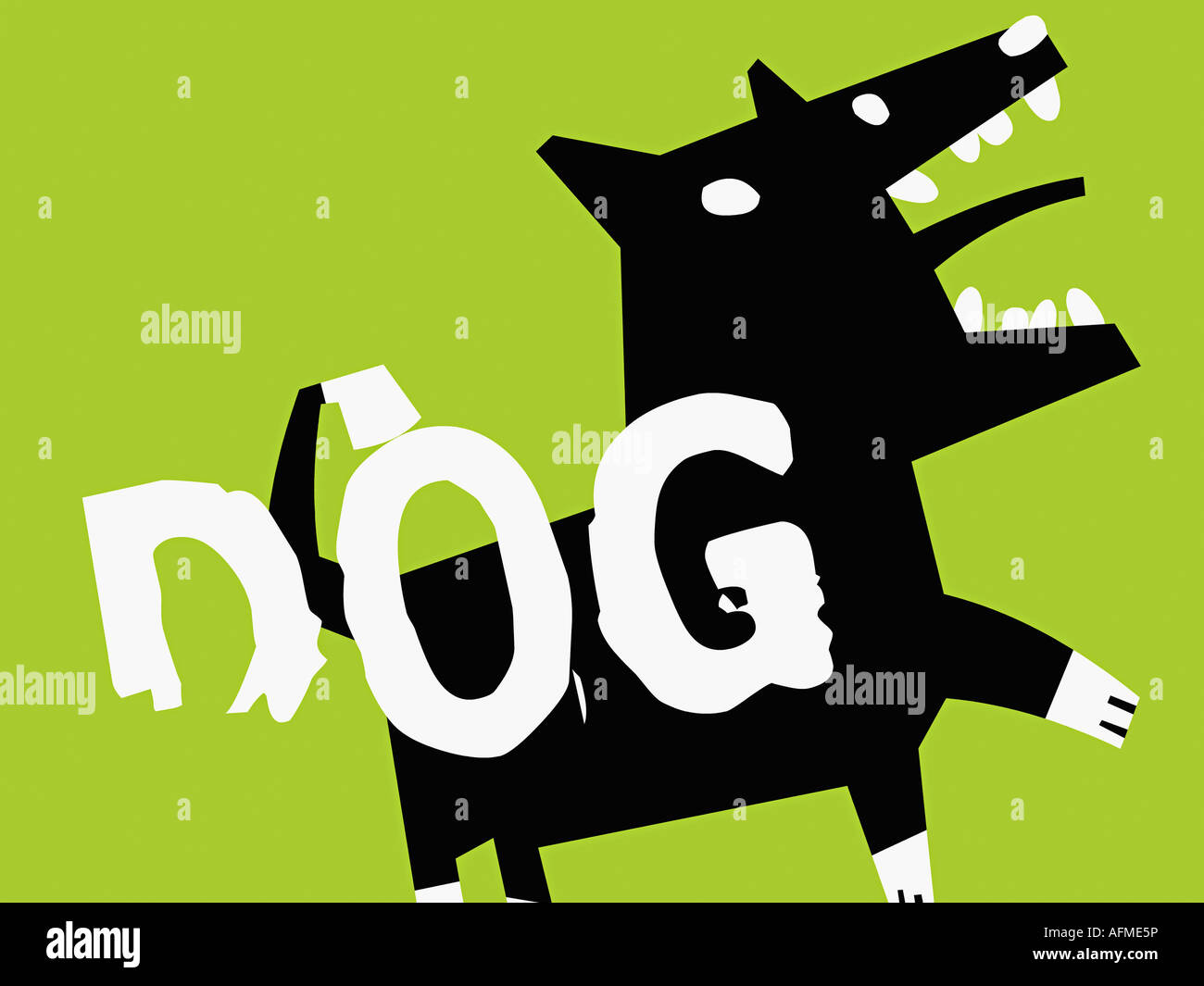 Letter a dog hi-res stock photography and images - Alamy