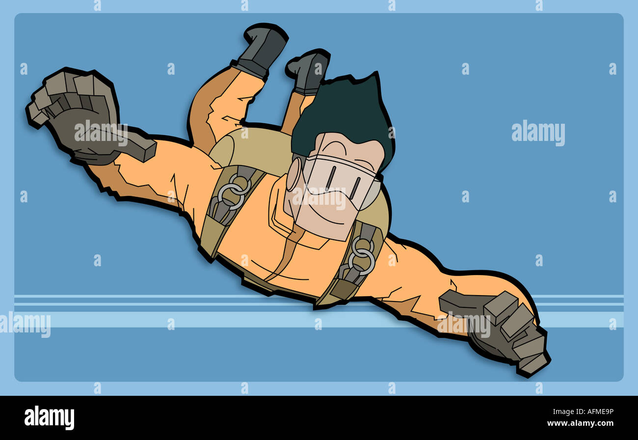 Skydiving low angle view hi-res stock photography and images - Alamy