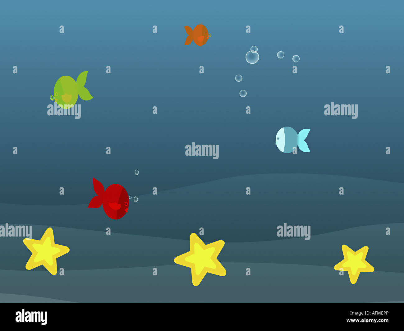 Four fish hi-res stock photography and images - Alamy