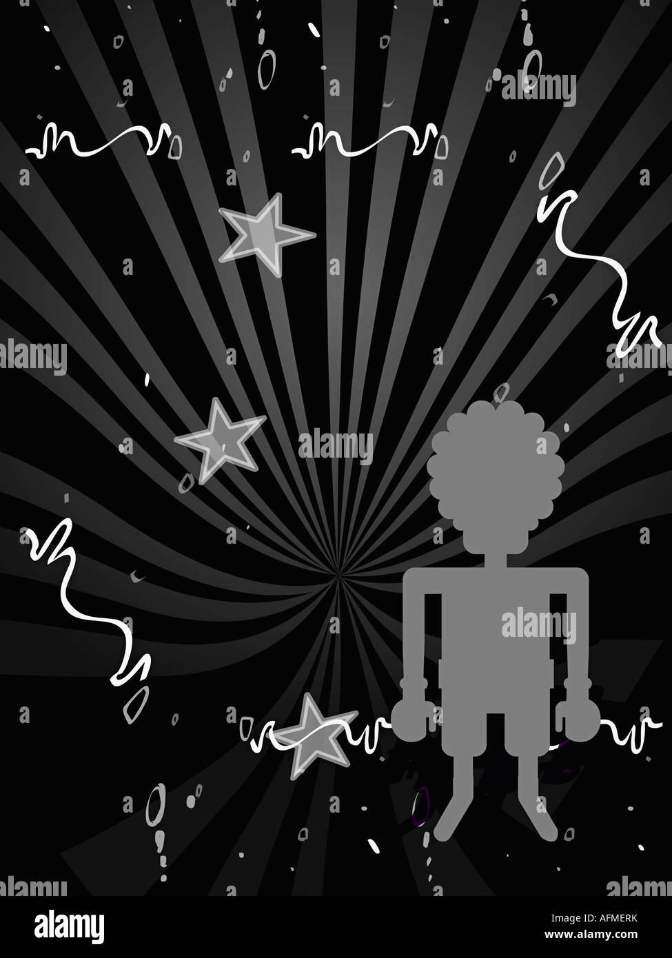 Person person standing Black and White Stock Photos & Images - Alamy