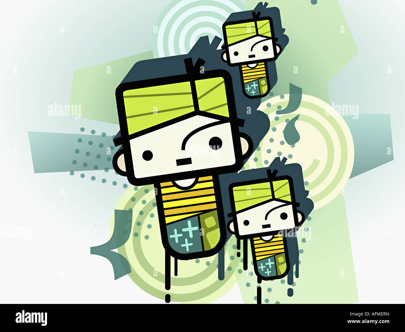 Three boys standing Stock Photo - Alamy