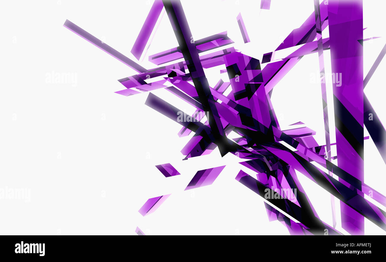 Purple abstract pattern on a white background Stock Photo - Alamy