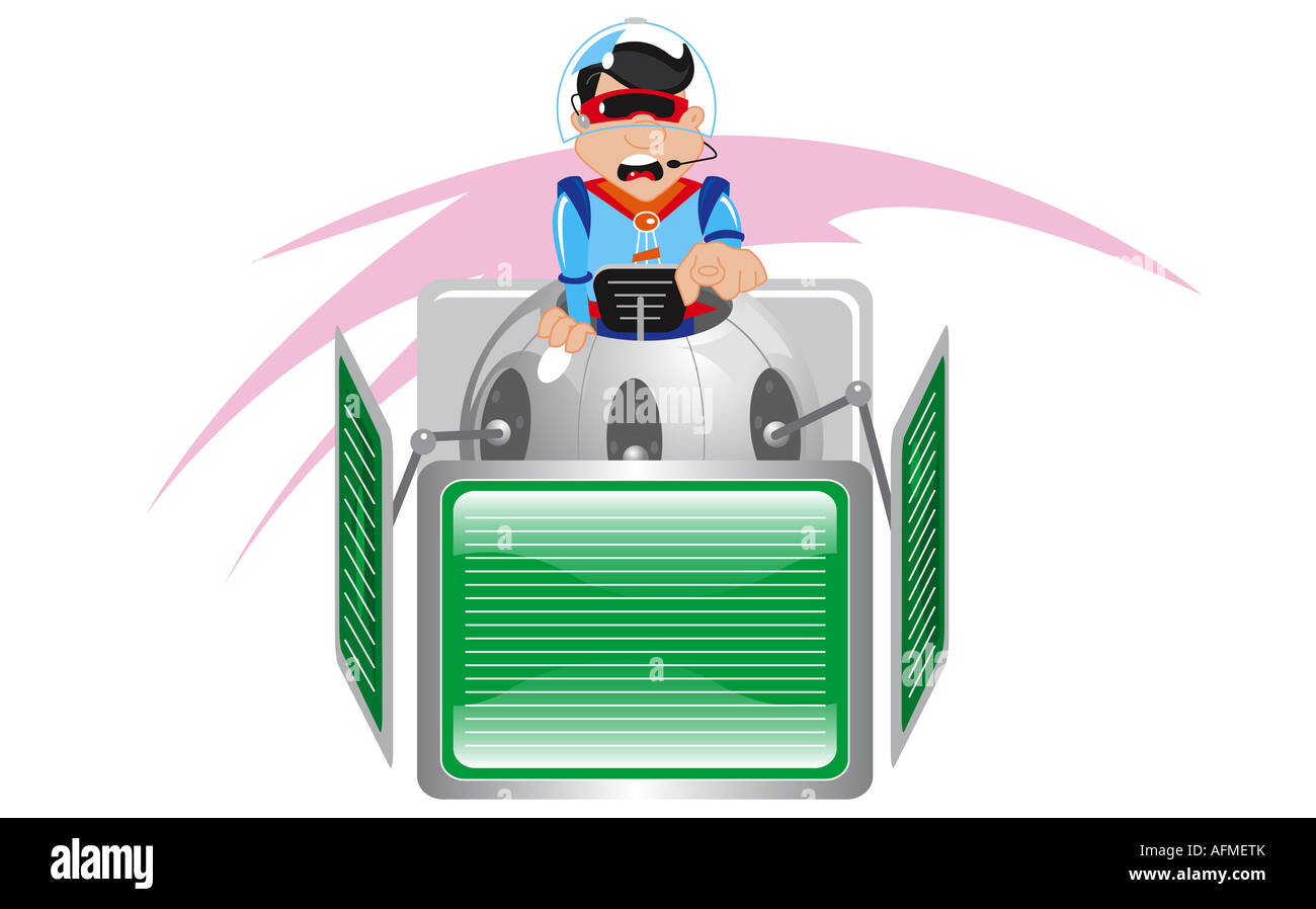 Man pointing towards a screen Stock Photo - Alamy