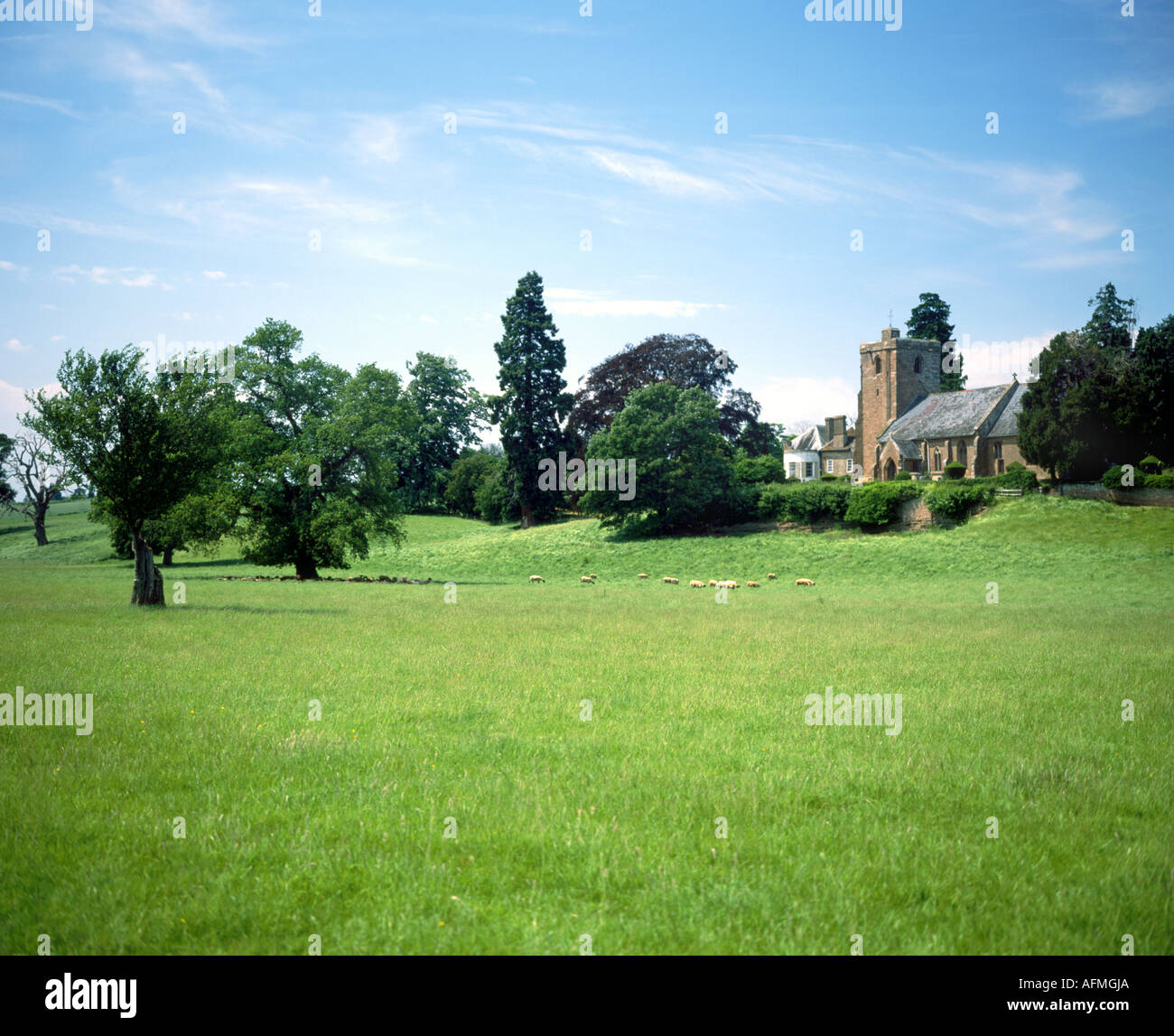 foy church near ross on wye herefordshire Stock Photo - Alamy
