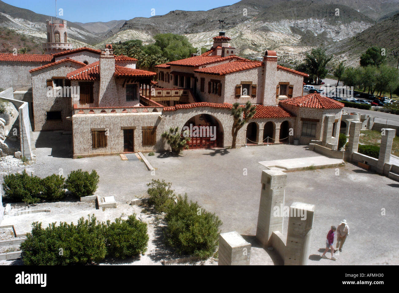 Scotty's Castle Death Valley California United States Stock Photo - Alamy