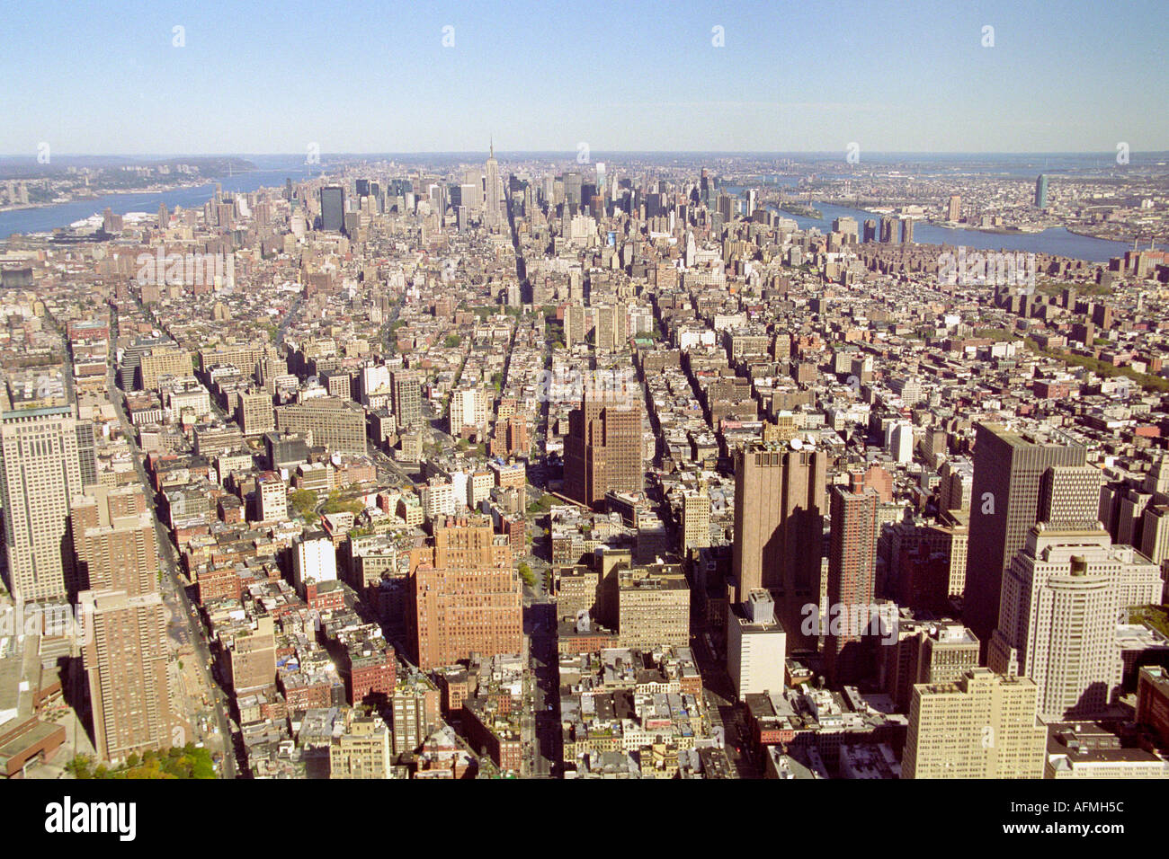 The bronx aerial view hi-res stock photography and images - Alamy