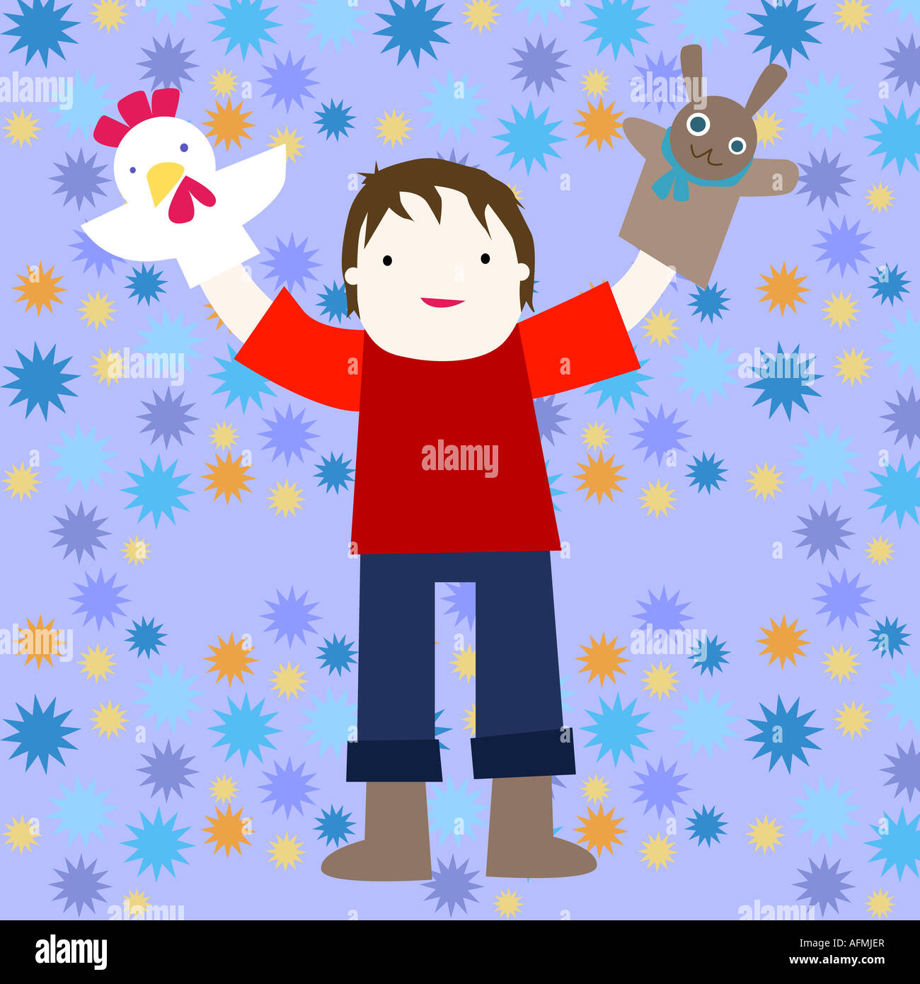 Playing puppets hi-res stock photography and images - Alamy