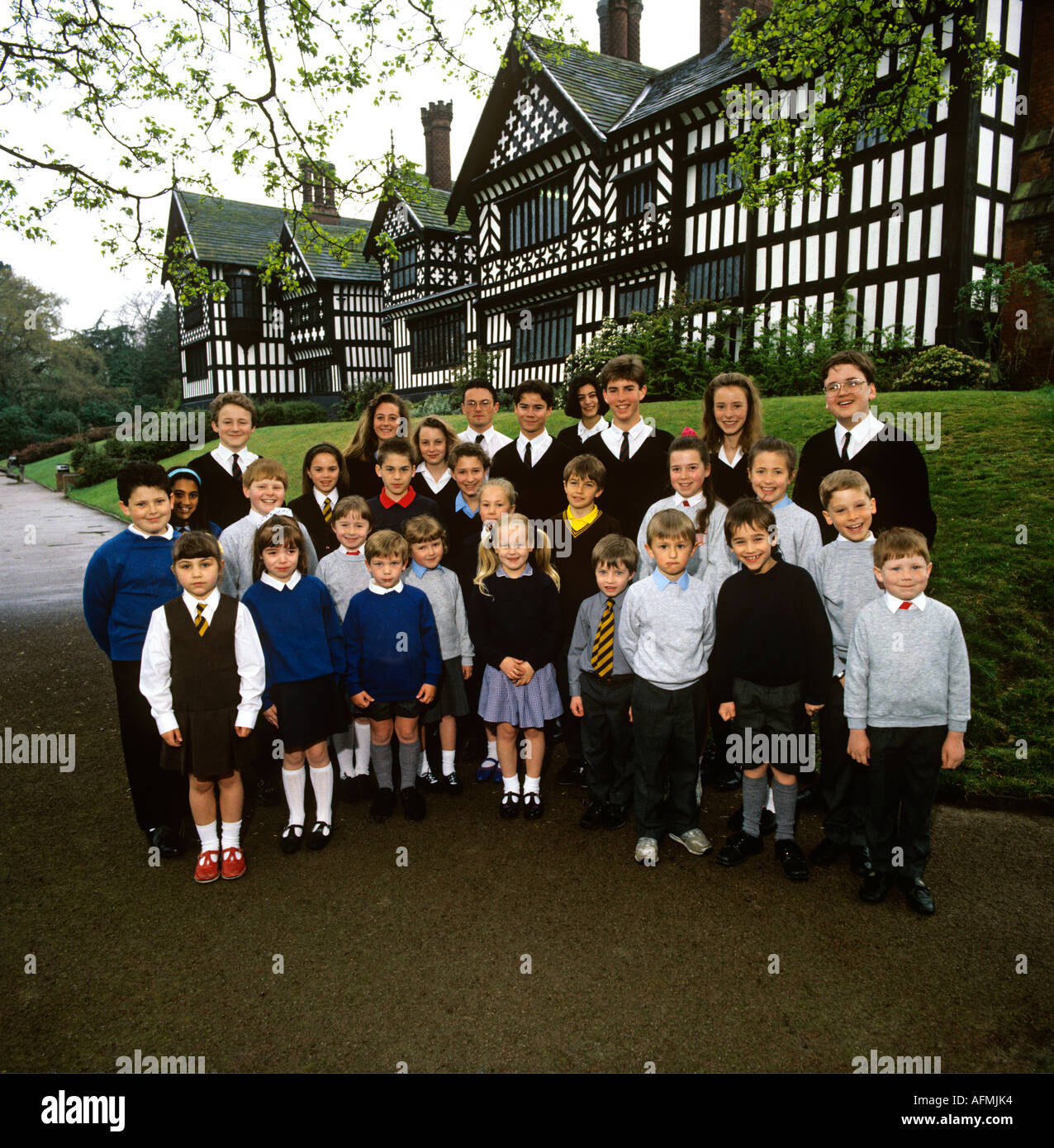 Education all ages of Schoolchildren Stock Photo - Alamy