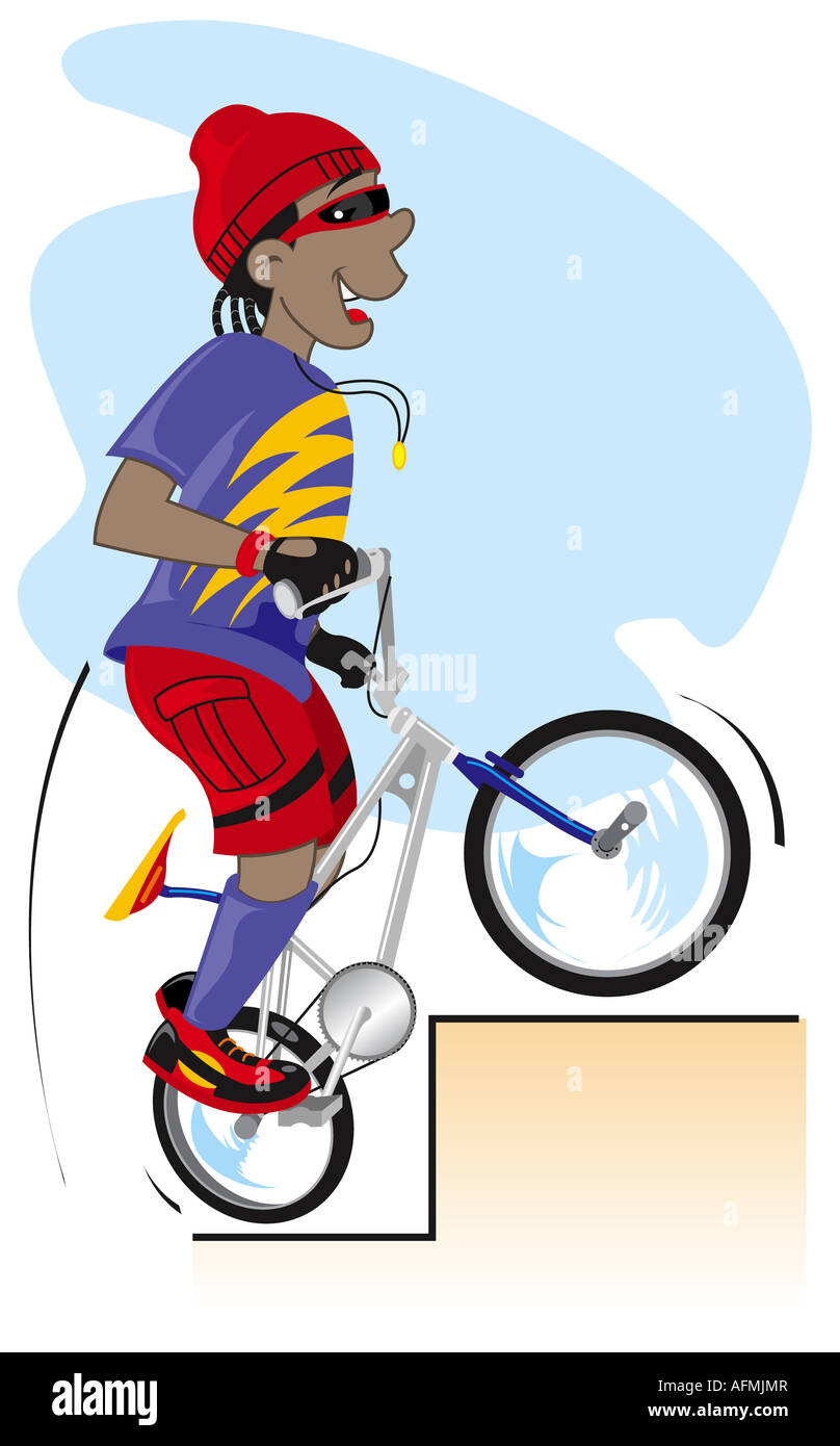 Child on bicycle outdoor Cut Out Stock Images & Pictures - Alamy