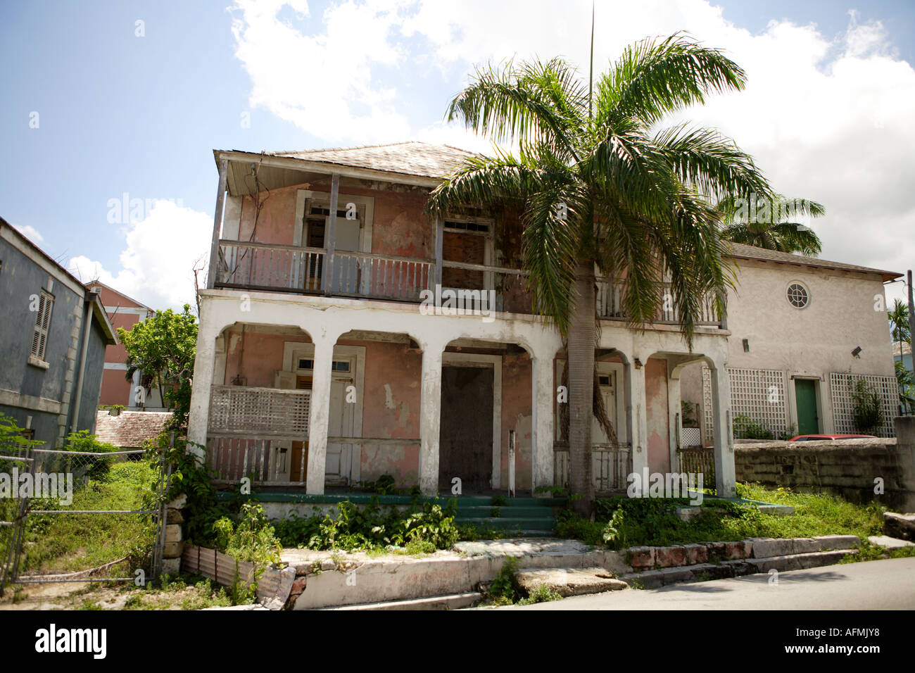 Traditional Architecture George Street Nassau New Providence Bahamas ...