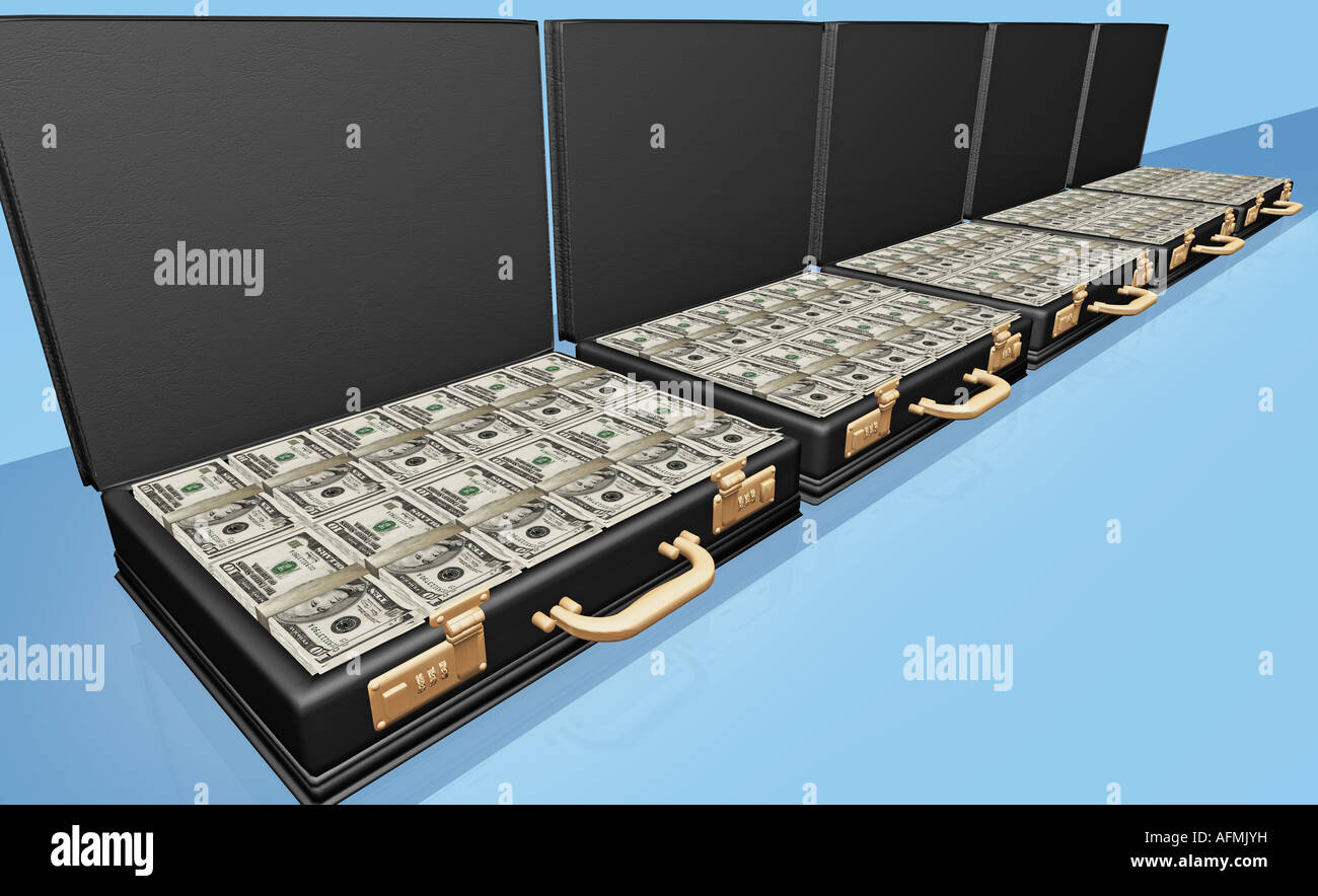 Stack five dollar bills us hi-res stock photography and images - Alamy