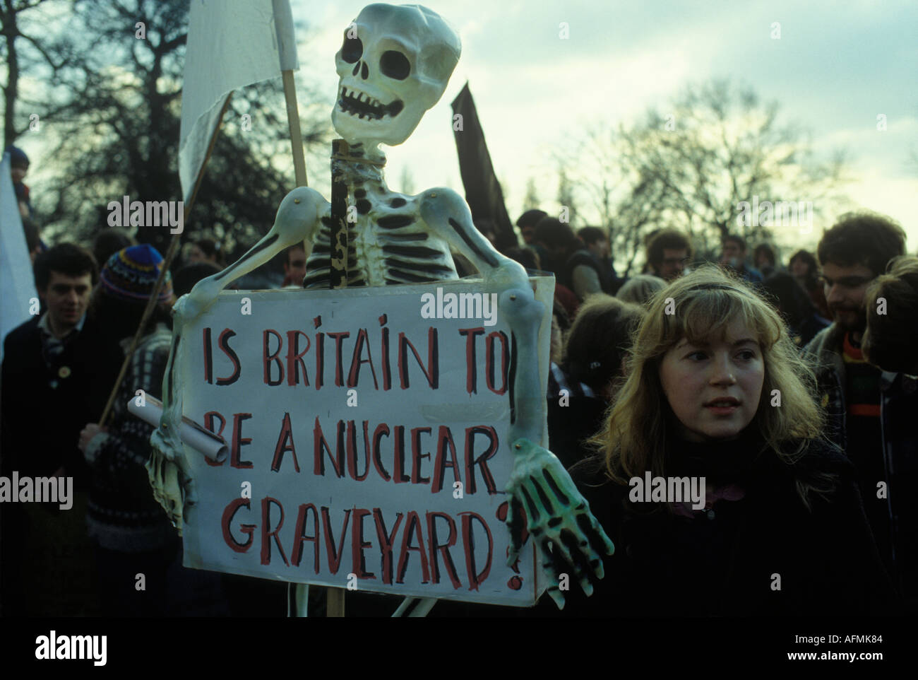 CND 1980s UK. Demonstration Campaign Nuclear Disarmament London to Hyde ... CND 1980s UK. Demonstration Campaign Nuclear Disarmament London to Hyde ...