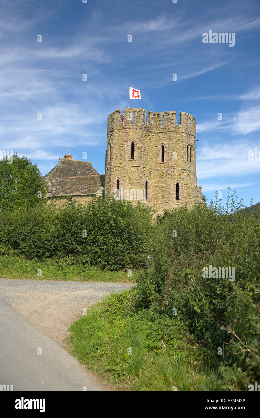 Stokesay Castle, Shropshire, England, UK Stock Photo - Alamy