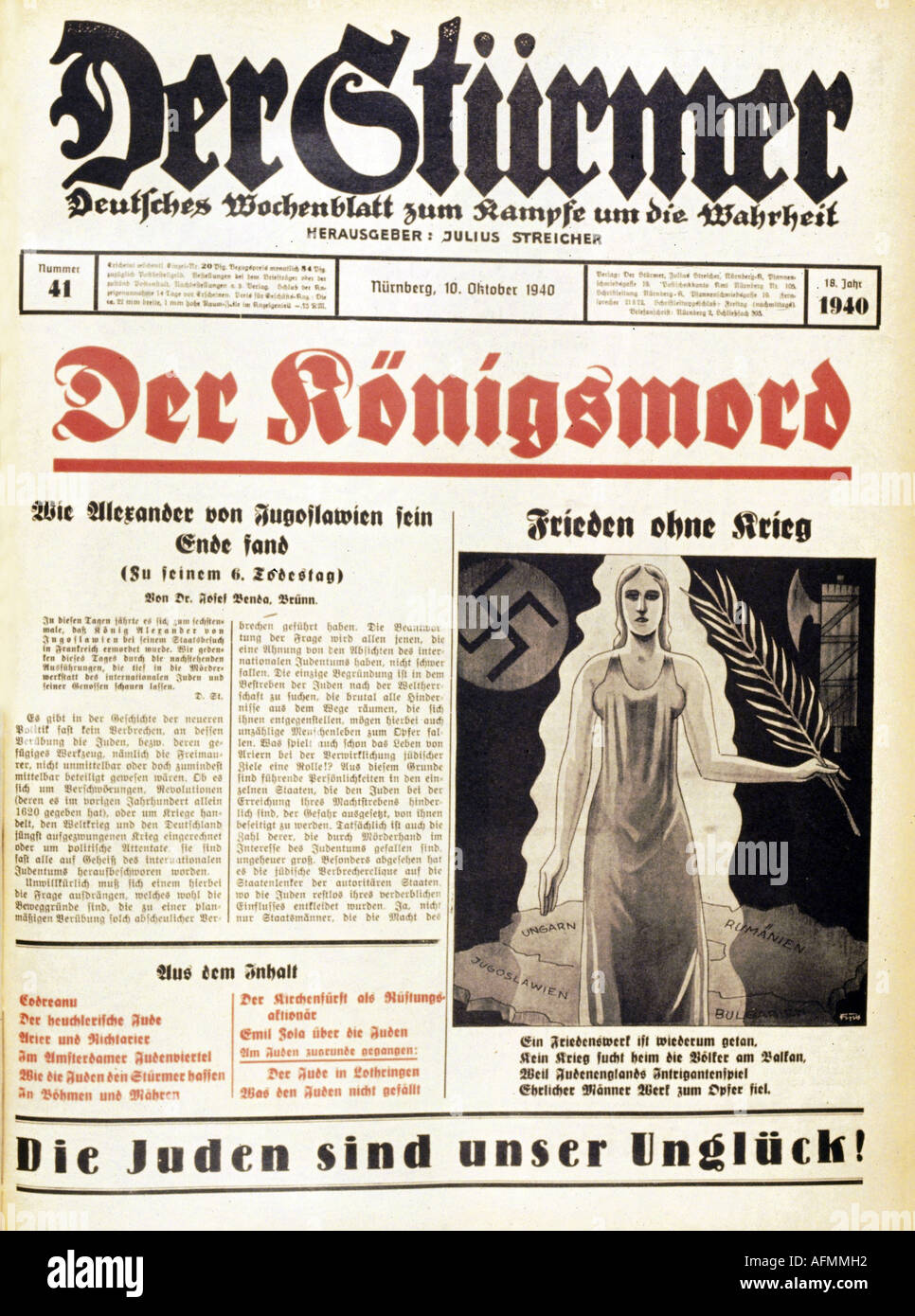 Der sturmer hi-res stock photography and images - Alamy