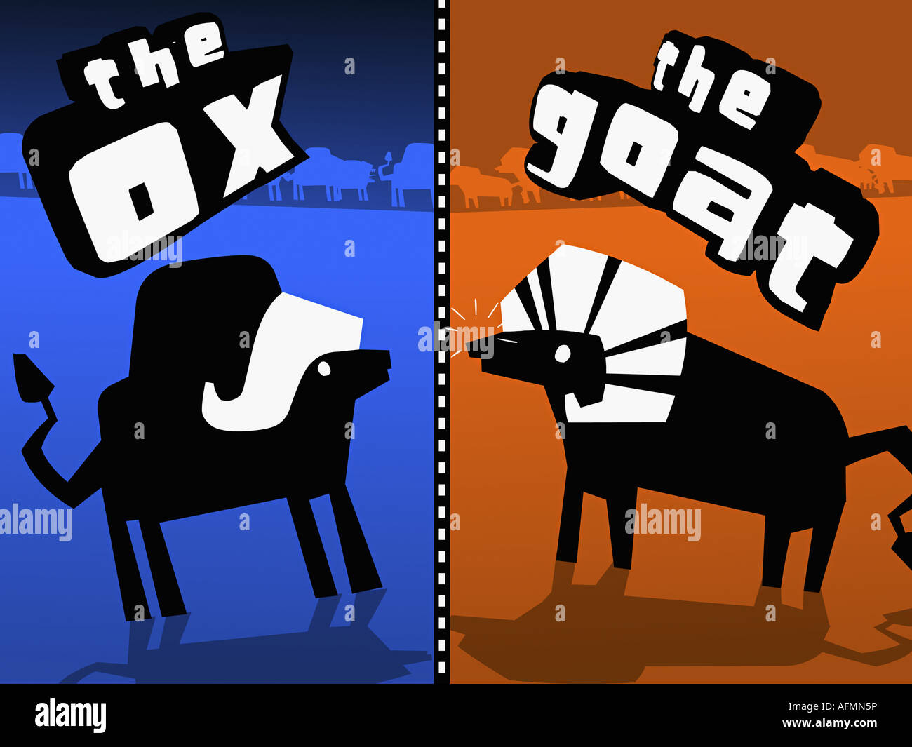 Goat standing hi-res stock photography and images - Alamy