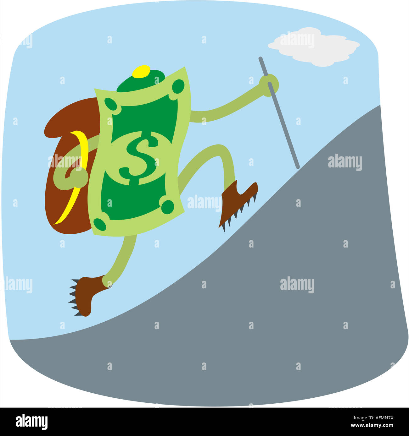 Currency mountain hi-res stock photography and images - Alamy