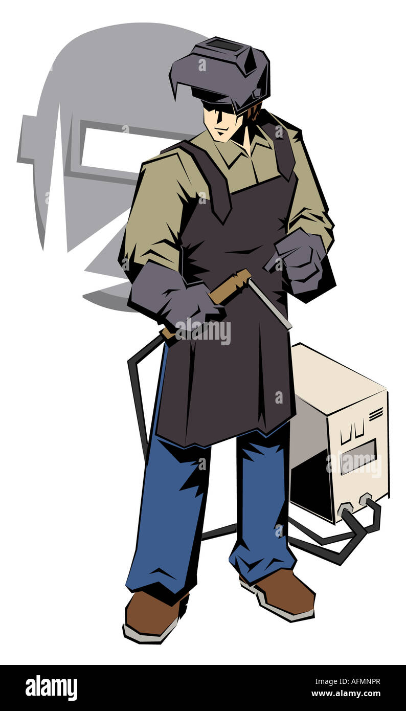 Welding Equipment Cartoon Stock Photos & Welding Equipment Cartoon ...