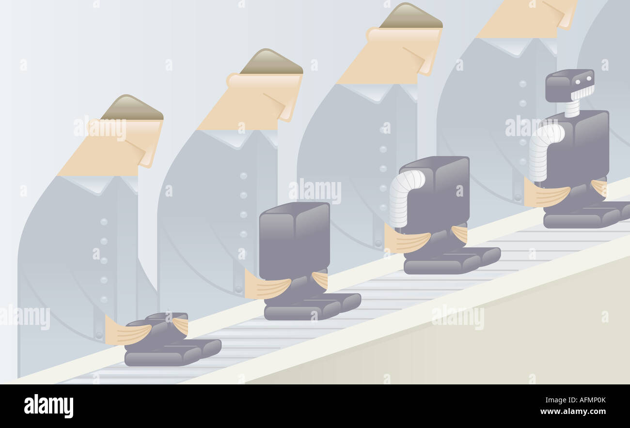 Manufacturing cartoon hi-res stock photography and images - Alamy