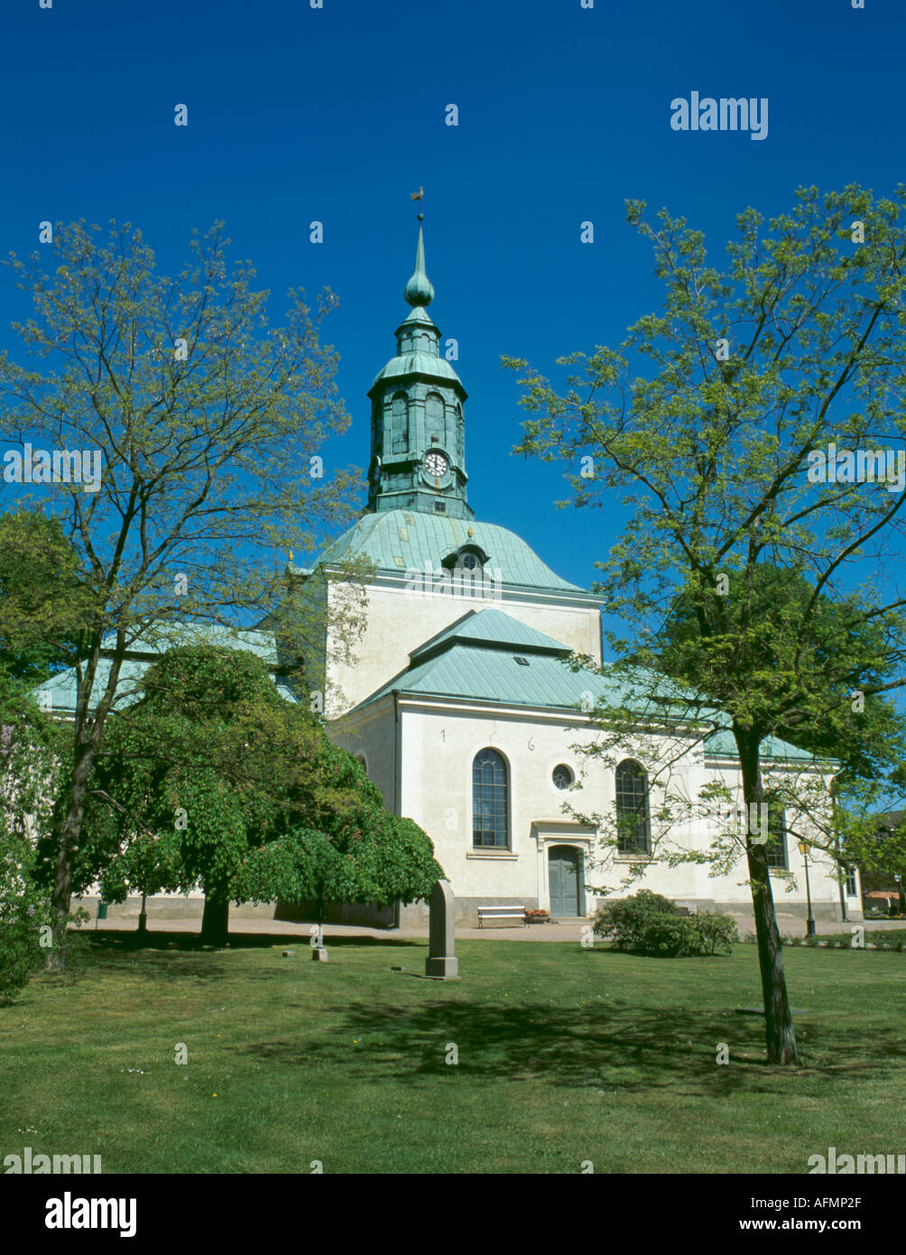 Carl Gustav church, Karlshamn, Blekinge, Sweden Stock Photo - Alamy