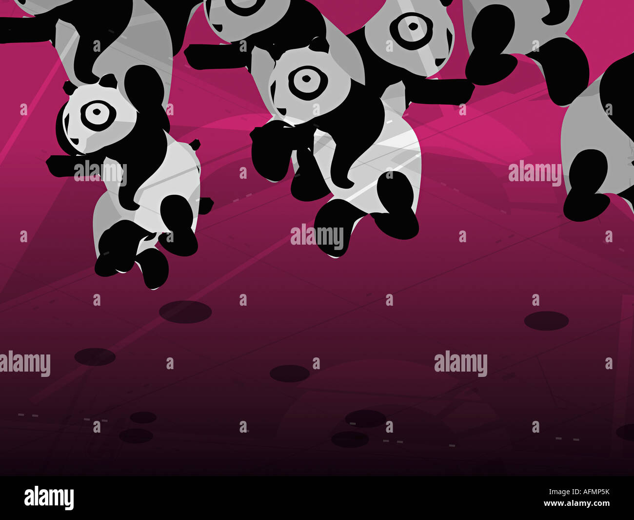 Group of pandas Stock Photo - Alamy Group of pandas Stock Photo - Alamy