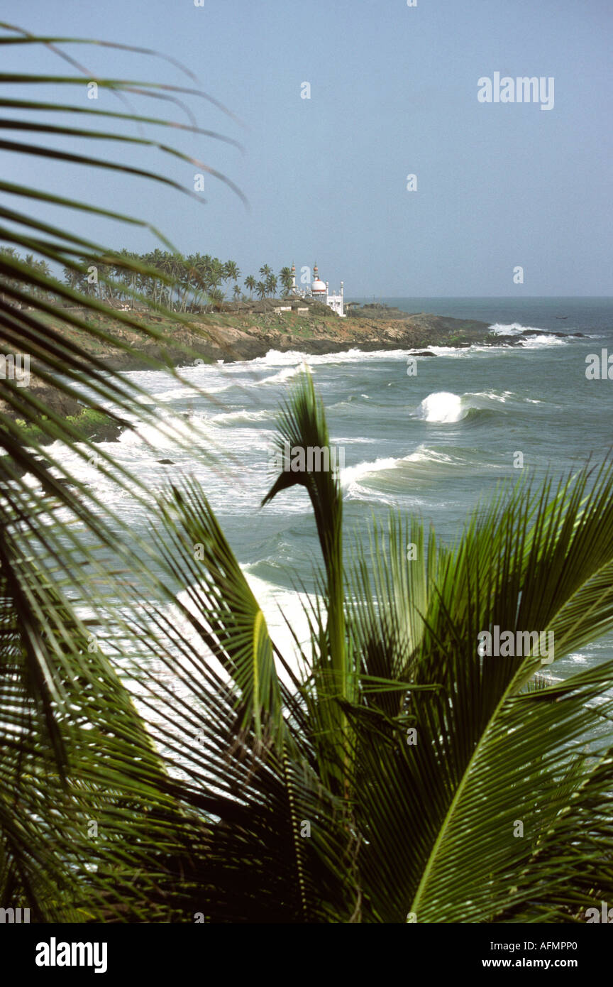 India Kerala Vizhinjam mosque across bay Stock Photo - Alamy