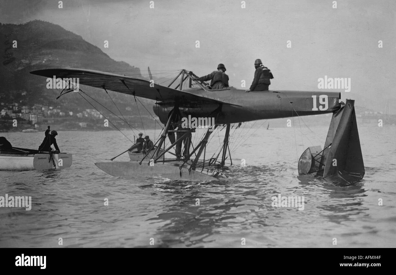 Seaplane Monte Carlo 1912 Stock Photo - Alamy