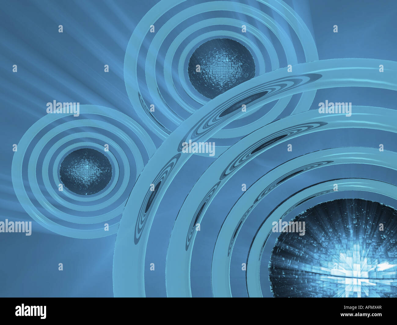 Concentric spheres hi-res stock photography and images - Alamy