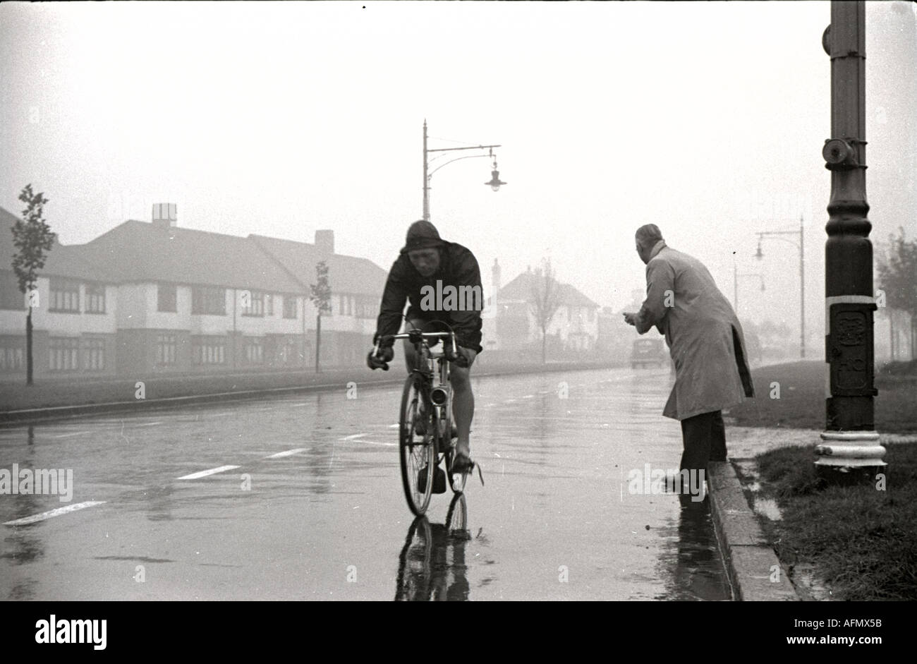 Racing Cylist 1939 Stock Photo - Alamy