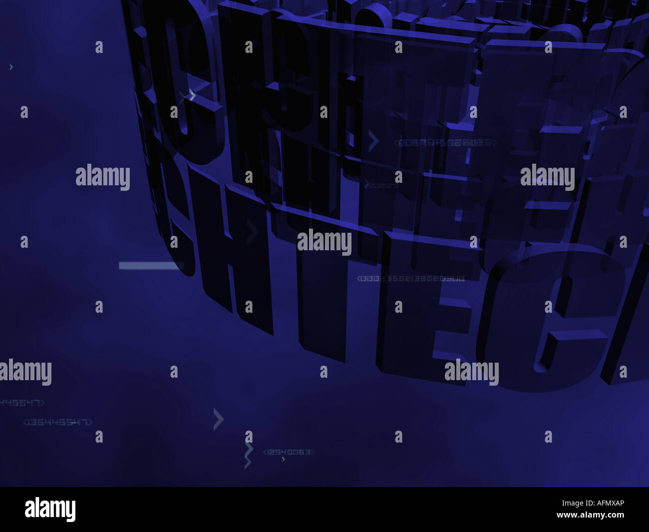 Text on a blue background Stock Photo - Alamy