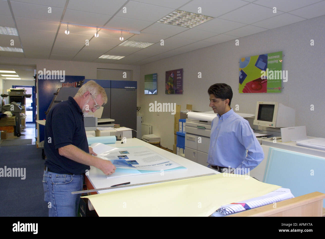 Printing Shop High Resolution Stock Photography and Images - Alamy