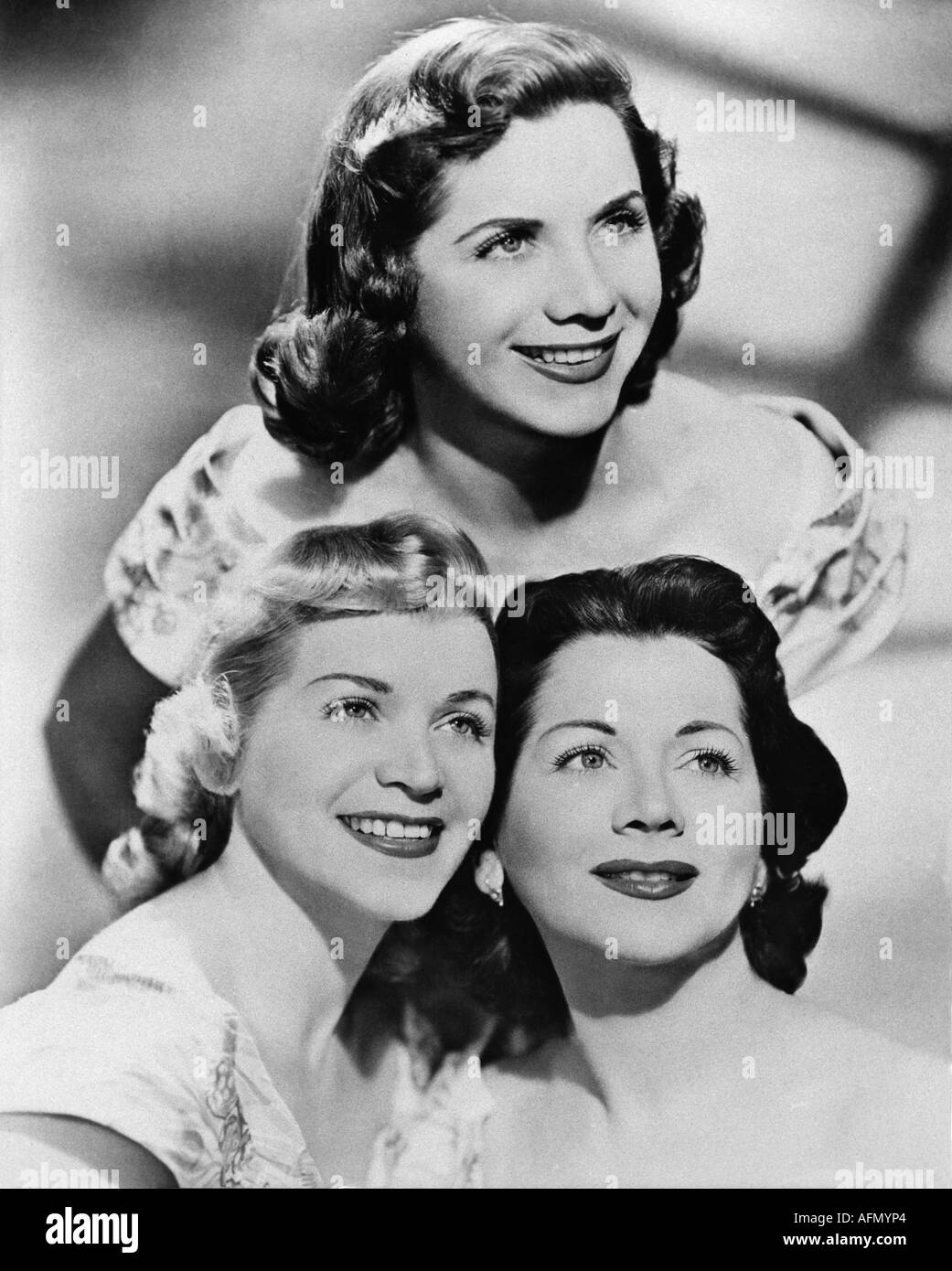 Fontane sisters Black and White Stock Photos & Images - Alamy