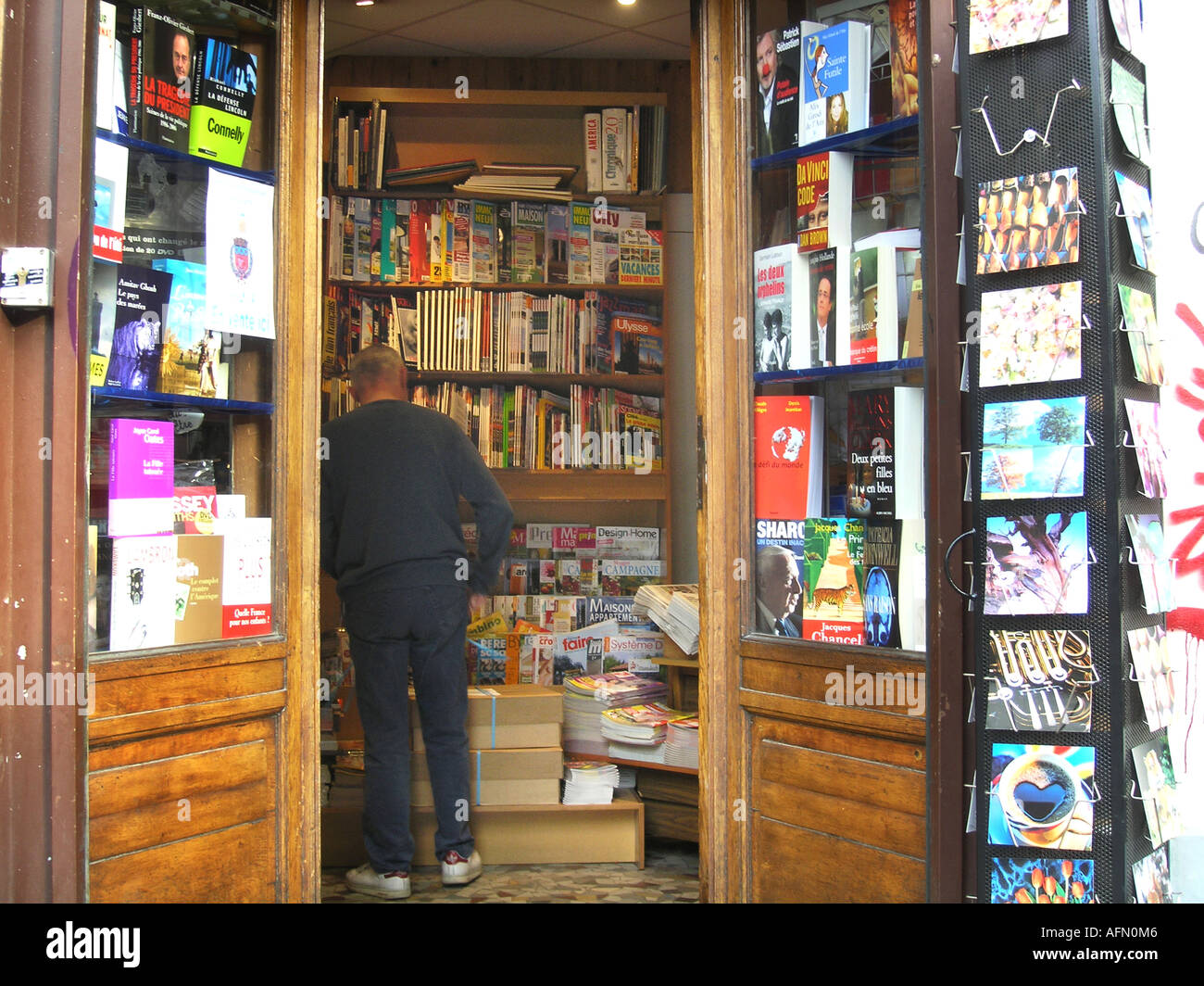 Corner racks hi-res stock photography and images - Alamy