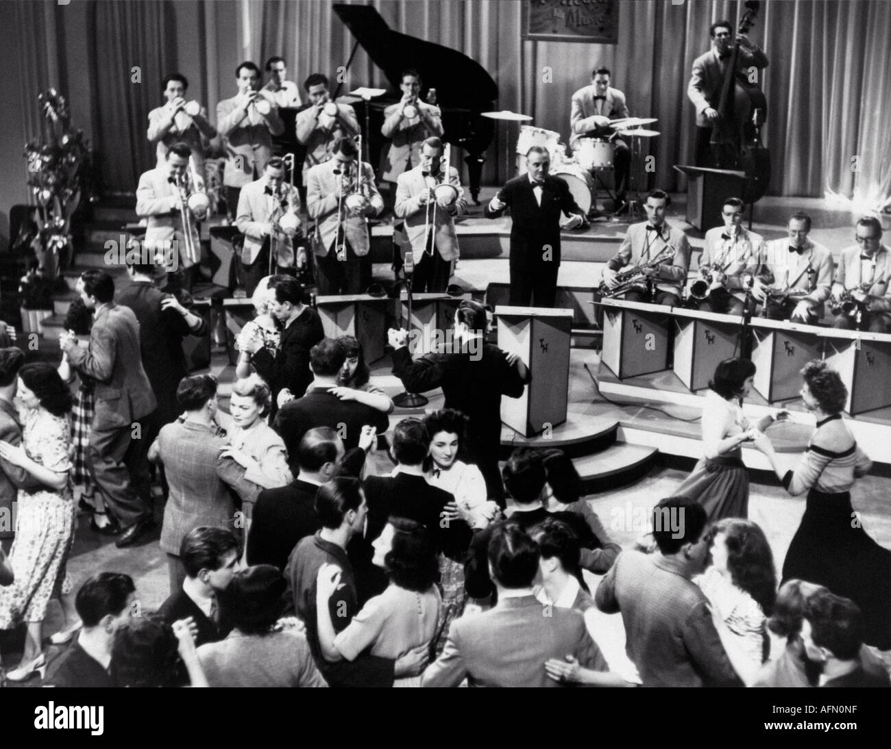 TED HEATH ORCHESTRA about 1950 Stock Photo - Alamy