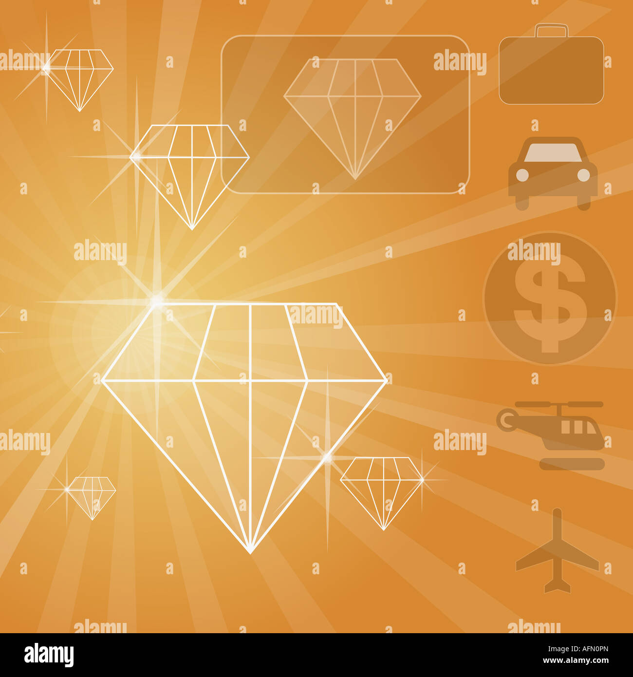 Close up of diamond shaped diagrams Stock Photo - Alamy