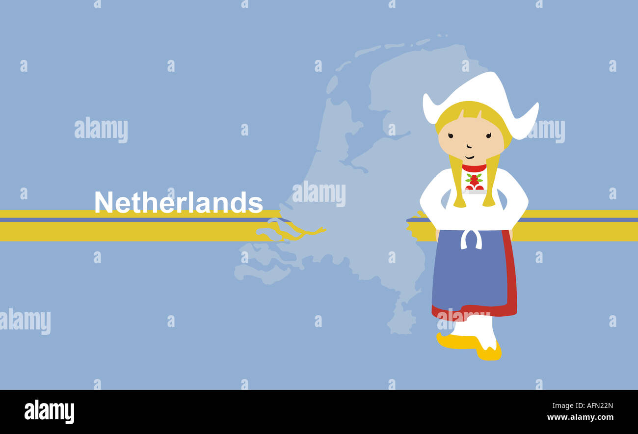 Traditional dutch girl hi-res stock photography and images - Alamy