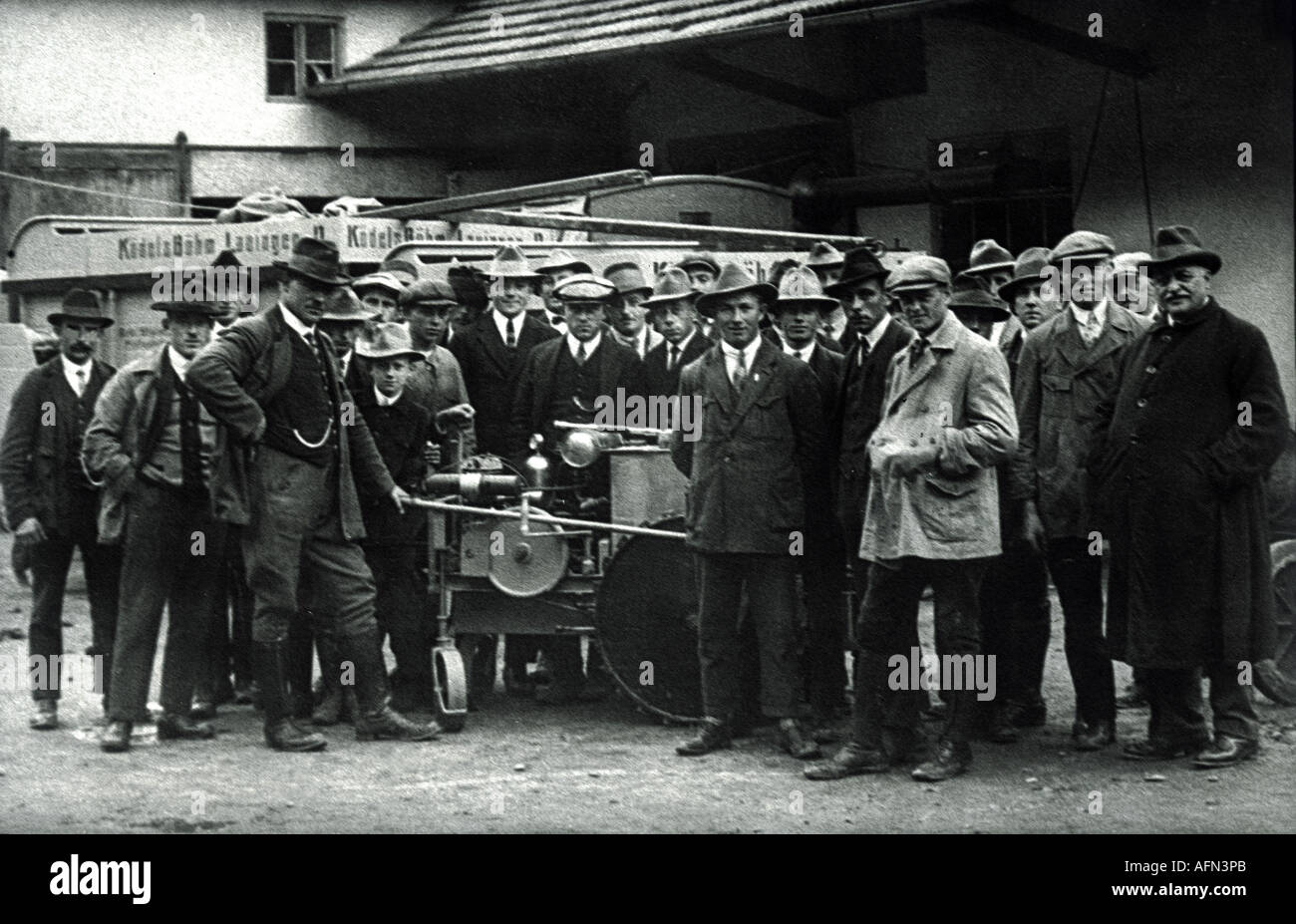 people, groups, peasants and workers, Hallertau, Bavaria, 1930s, 30s ...